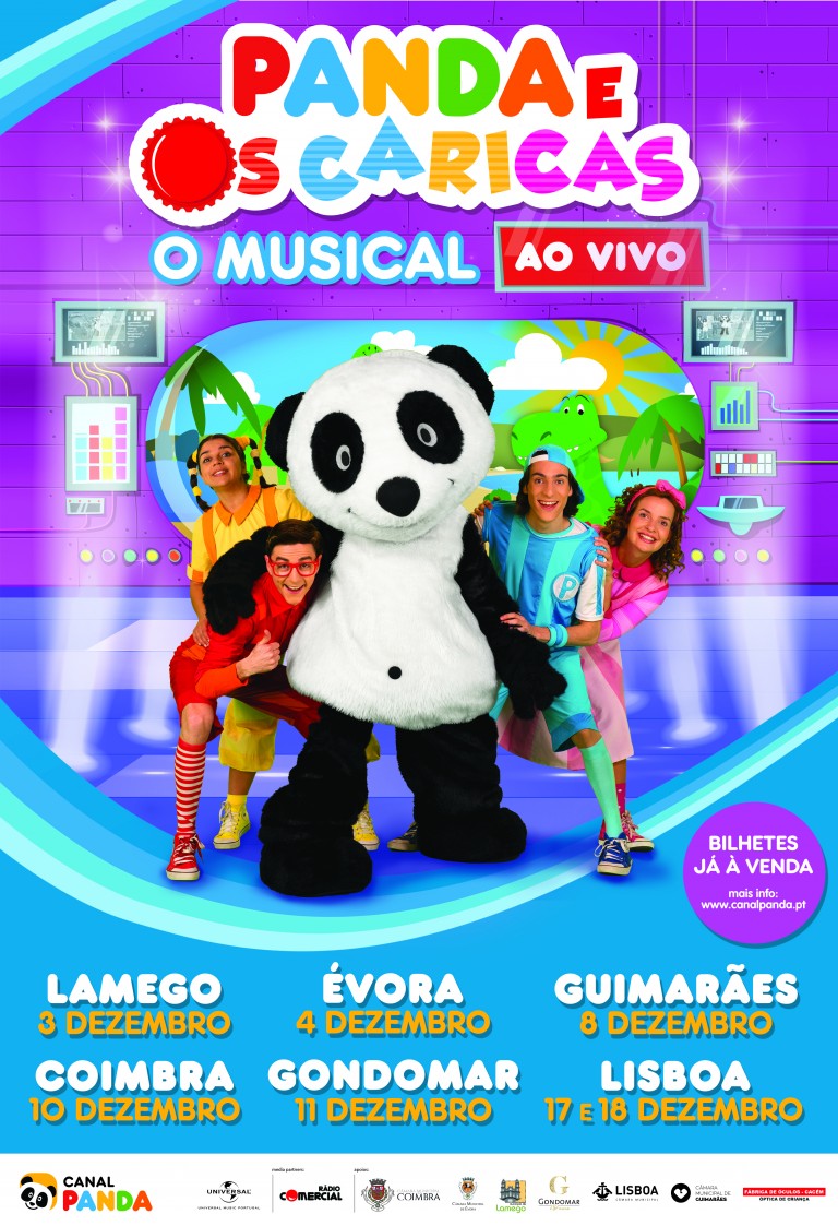 Panda e os Caricas, o Musical "A Máquina do Tempo" - Canal Panda Portugal