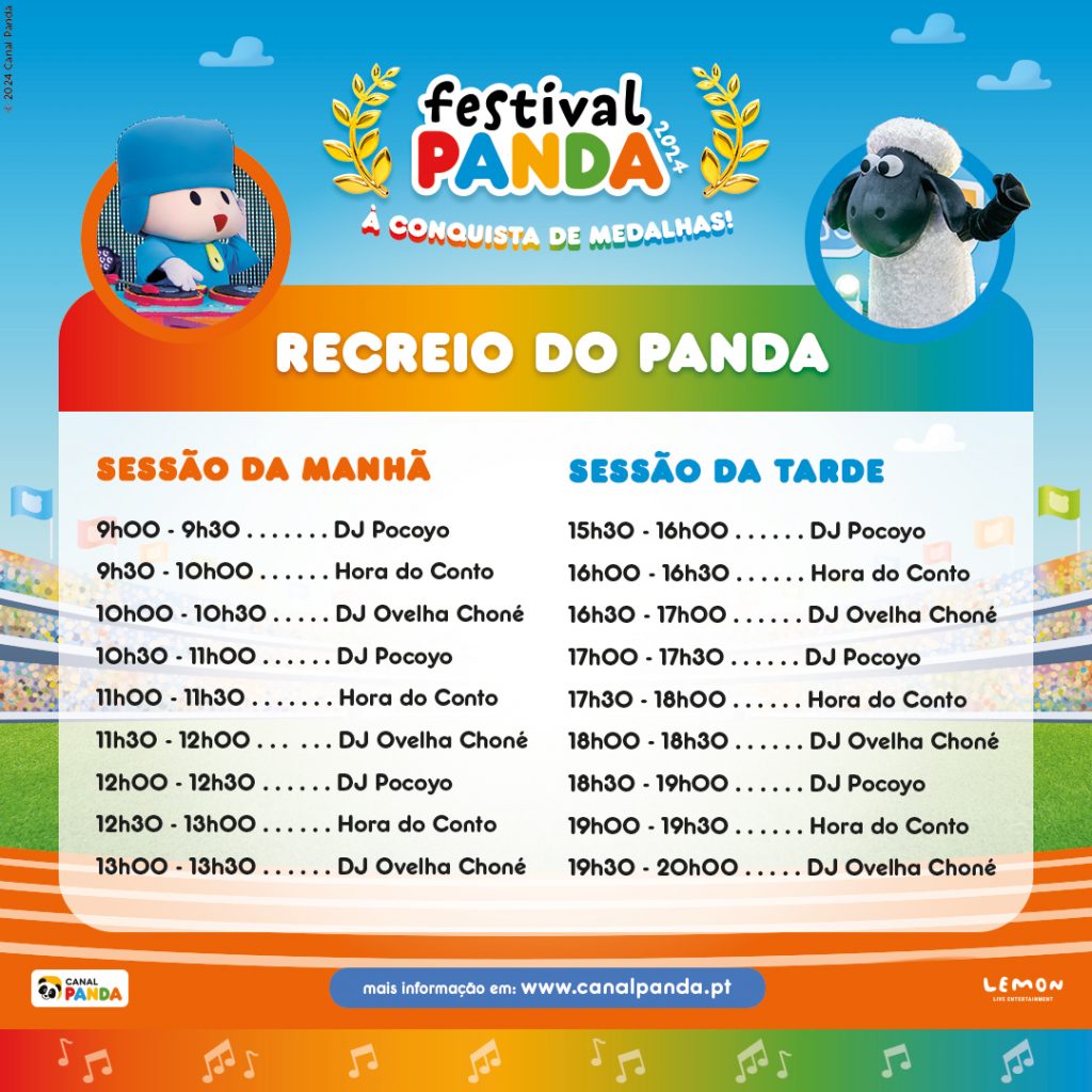 FESTIVAL PANDA 2024 - Canal Panda Portugal