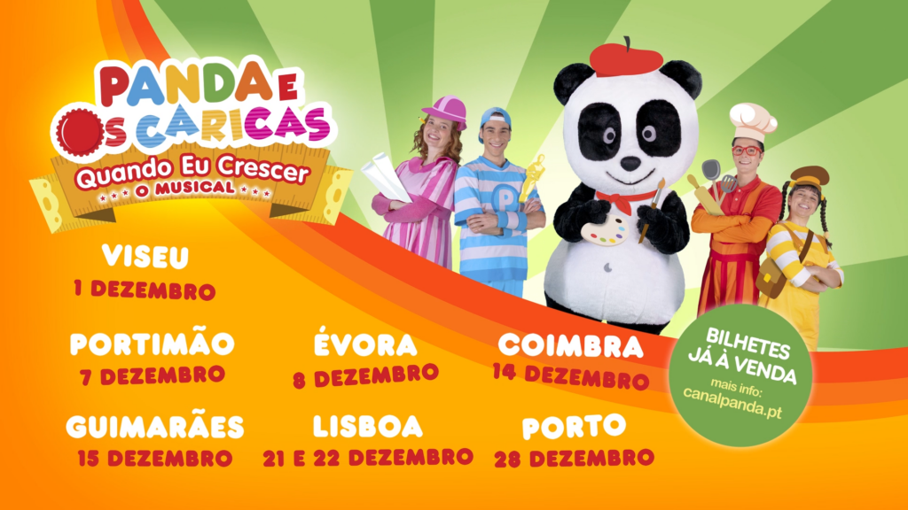 PANDA E OS CARICAS: "QUANDO EU CRESCER" 2024 - Canal Panda Portugal