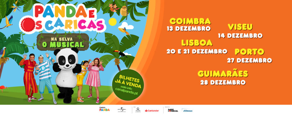 MUSICAL DO PANDA E OS CARICAS NA SELVA 2025 - Canal Panda Portugal